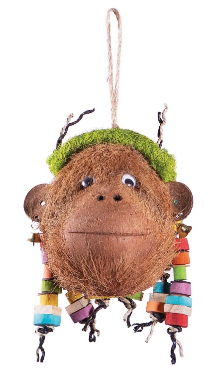 Miss Monkey bird toy