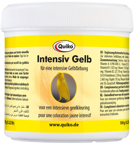 Quiko intensive geel 100 gram